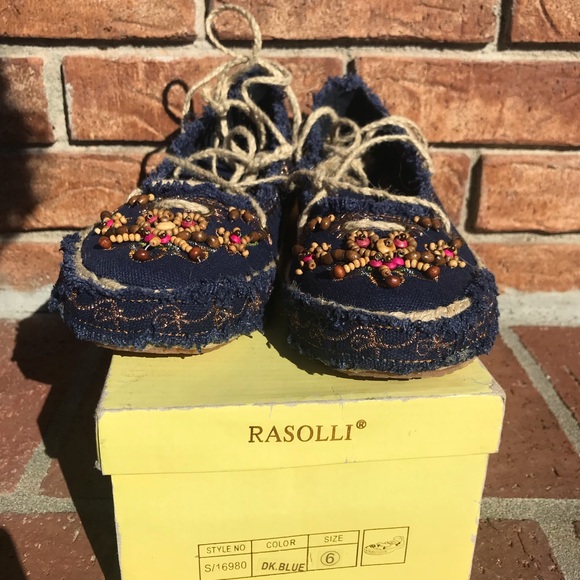 Rasolli | Shoes | Rasolli Canvas Flat Espadrilles Wmn Se 6 698 | Poshmark